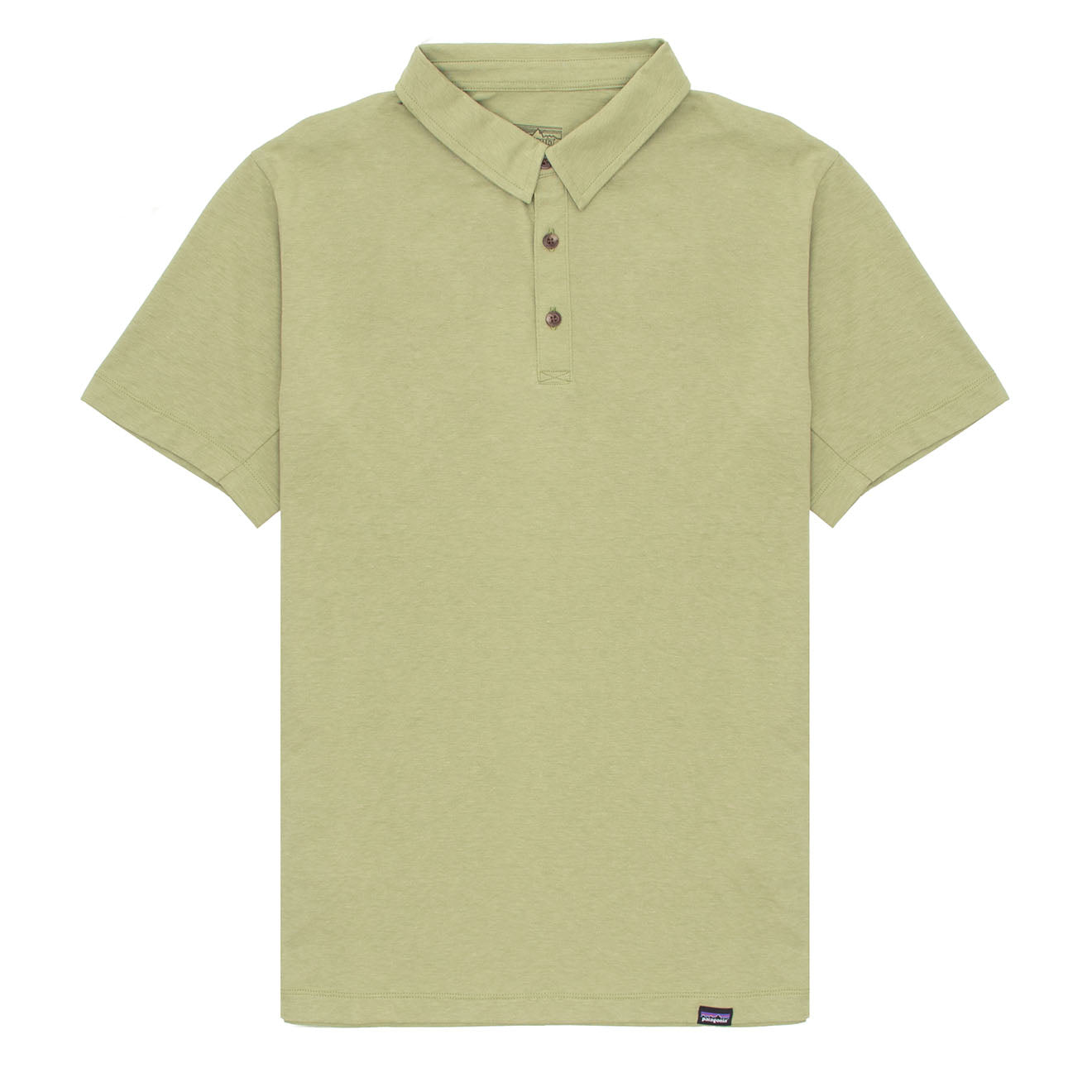 Patagonia Essential Polo Shirt Buckhorn Green | Yards Store