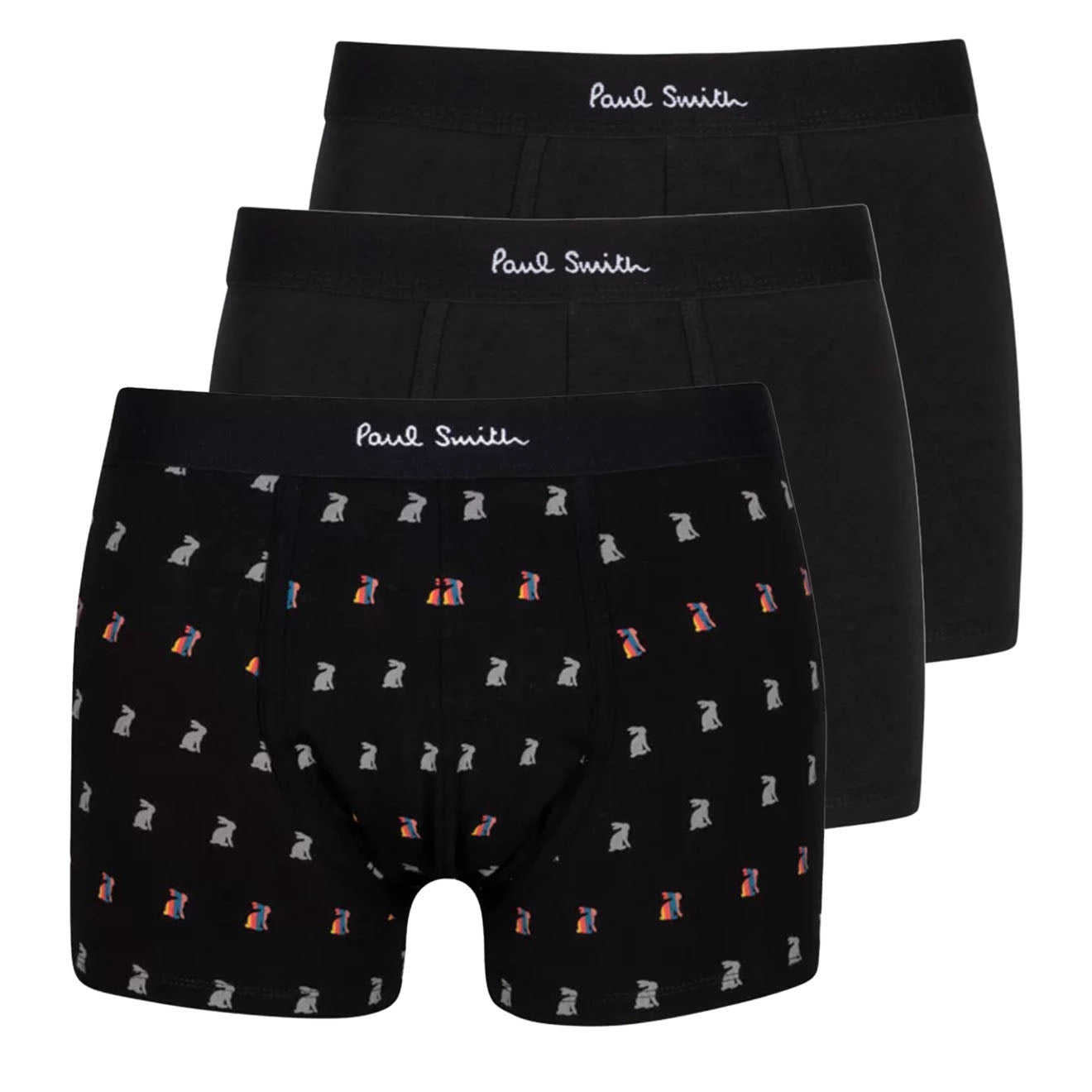 Paul Smith Trunk 3 Pack Rabbit Black | Yards Store