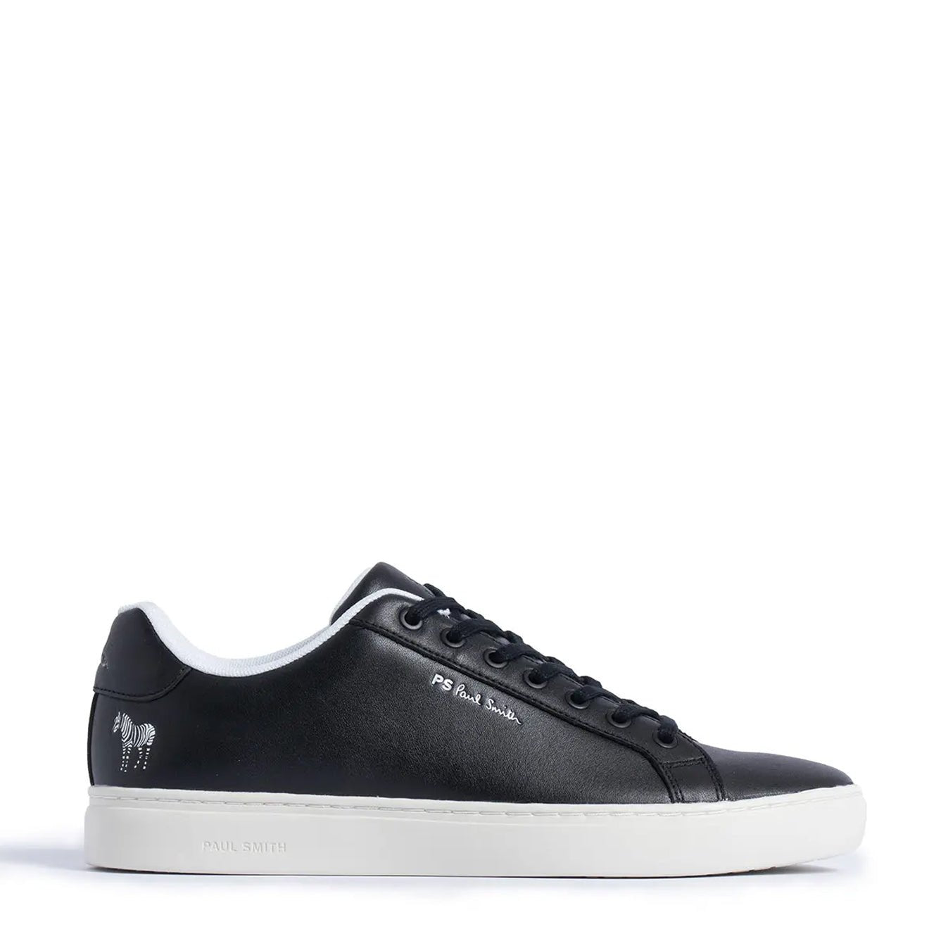 Paul Smith Leather Rex Trainers Black | Yards Store