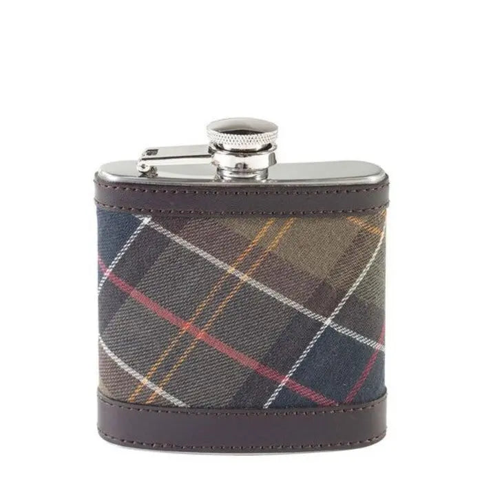 Barbour Hip Flask Dark Brown | Yards Store