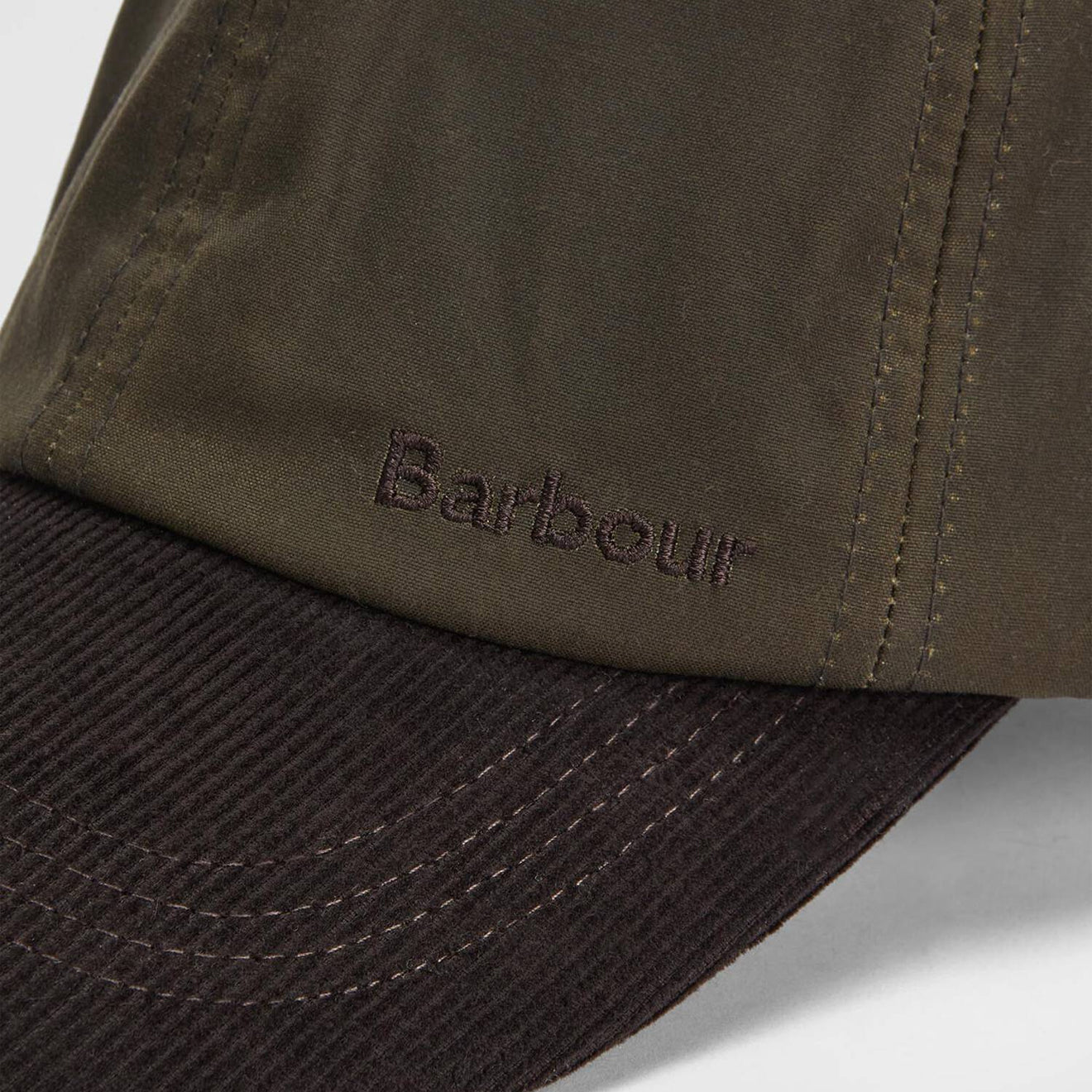 Barbour Ashby Cap Olive/Brown | Yards Store