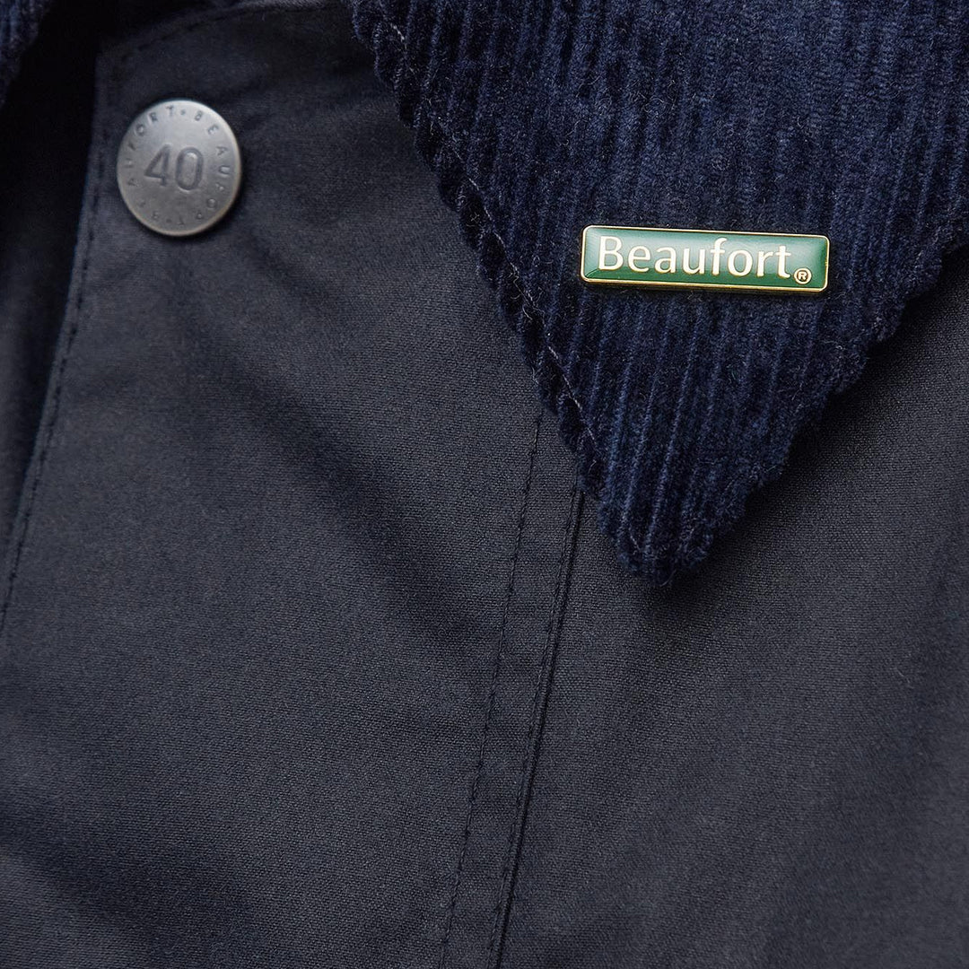 BarbourBeaufort40WaxJacketNavy BarbourBeaufort40WaxJacketNavy