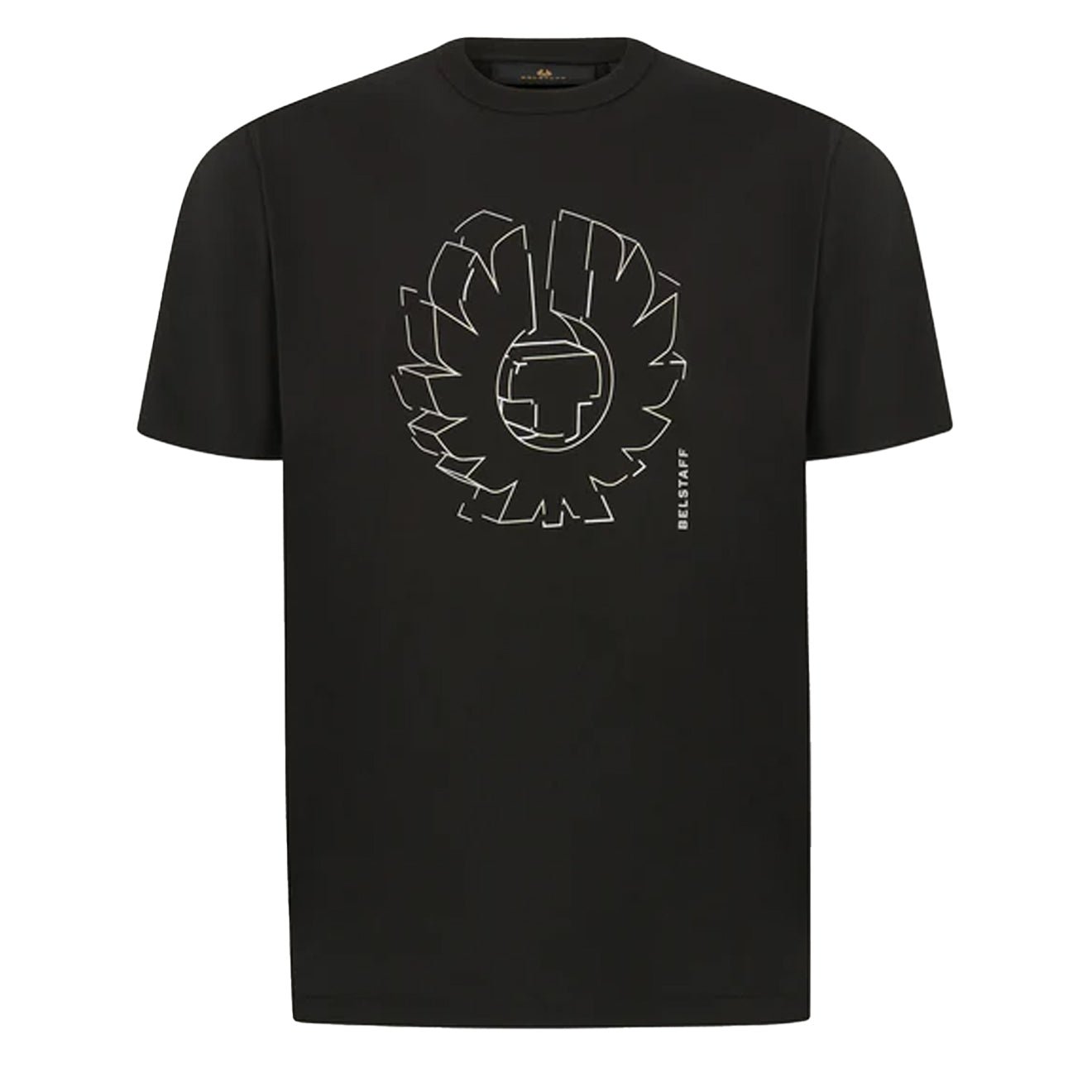 Belstaff Deconstructed Phoenix Graphic T-Shirt Black | Yards Store