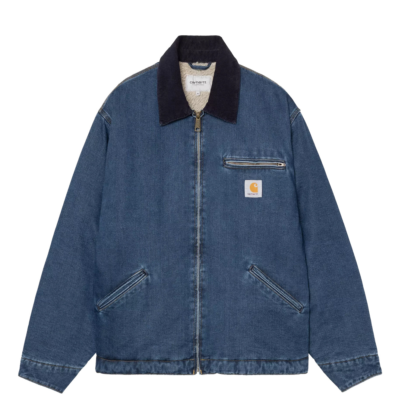 Carhartt WIP OG Detroit Jacket Blue / Dark Navy Stone Washed | Yards Store