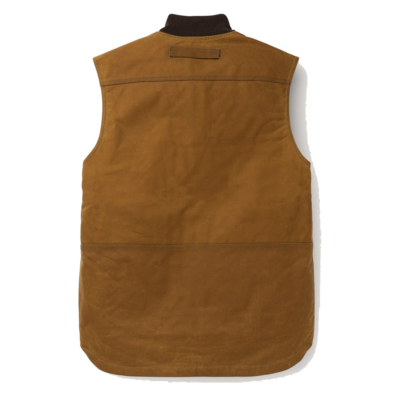 Filson Tin Cloth Insulated Work Vest Dark Tan - Yards Store Menswear