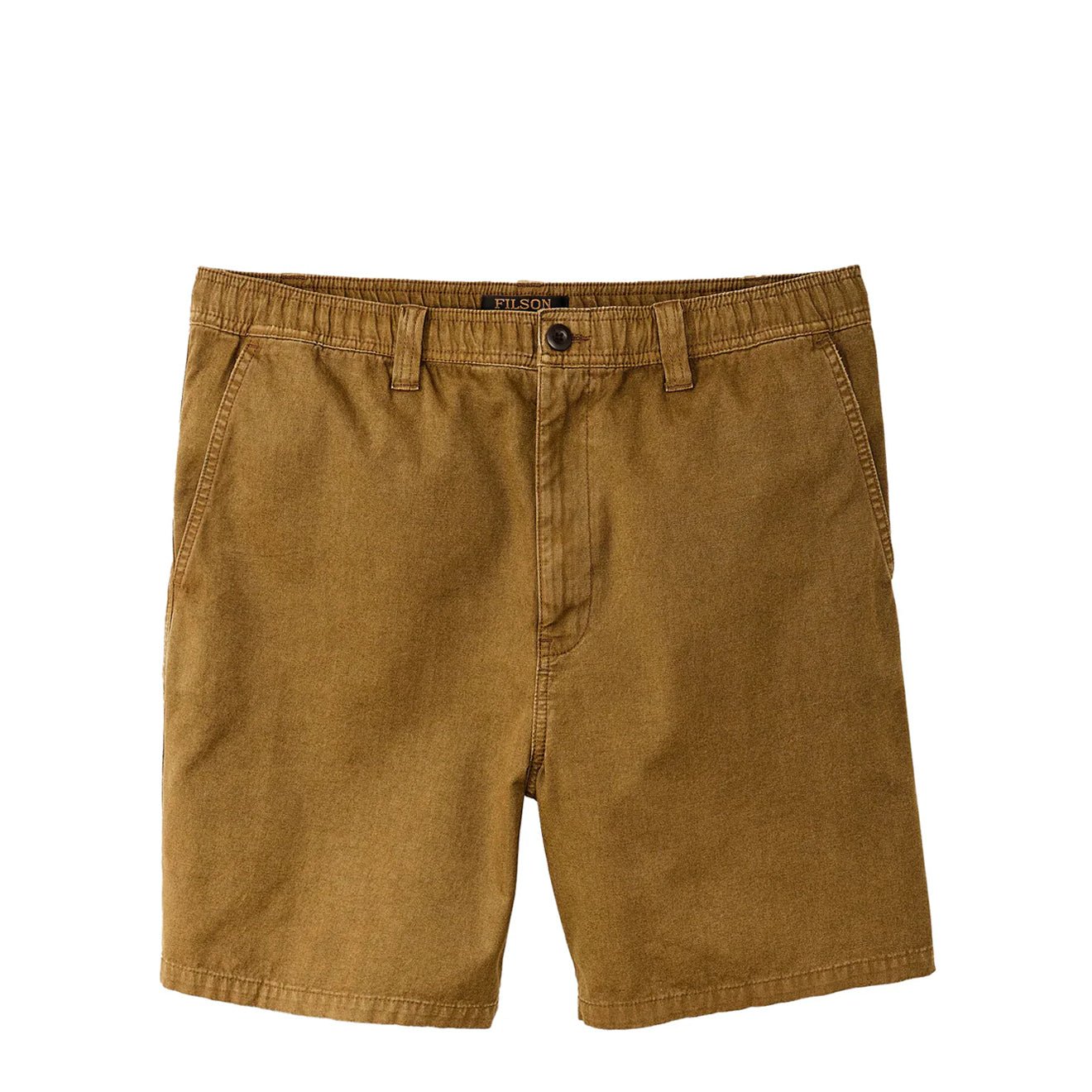 Filson Oakville Canvas Shorts Bronze Brown | Yards Store