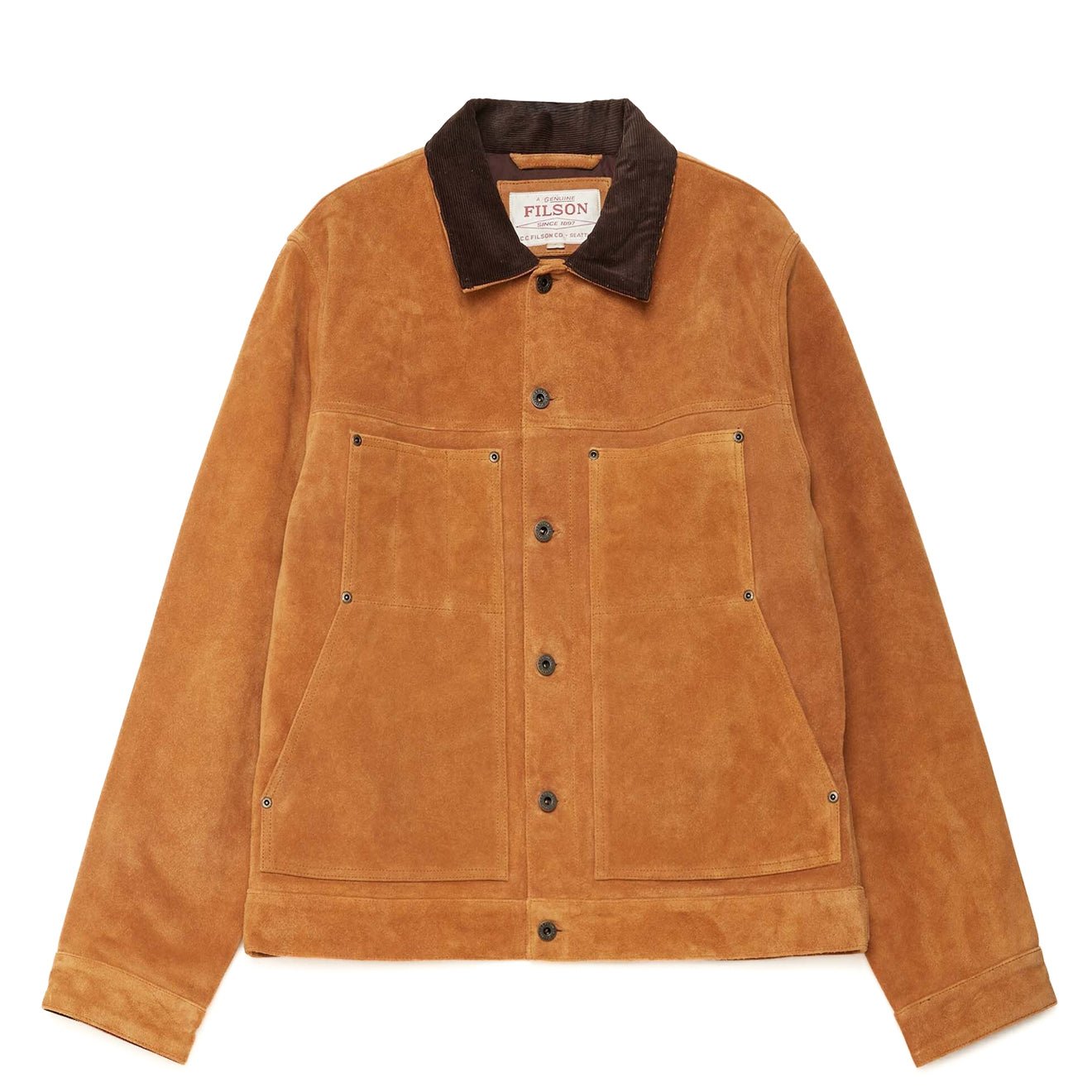 Filson Roughout Short Cruiser Saddle Brown | Yards Store