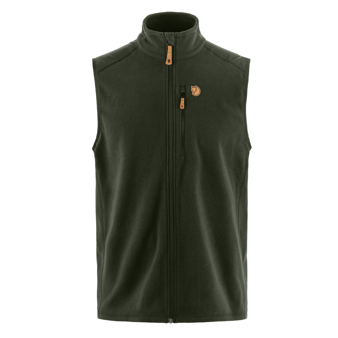 Fjallraven Ovik Lite Fleece Vest Deep Forest | Yards Store