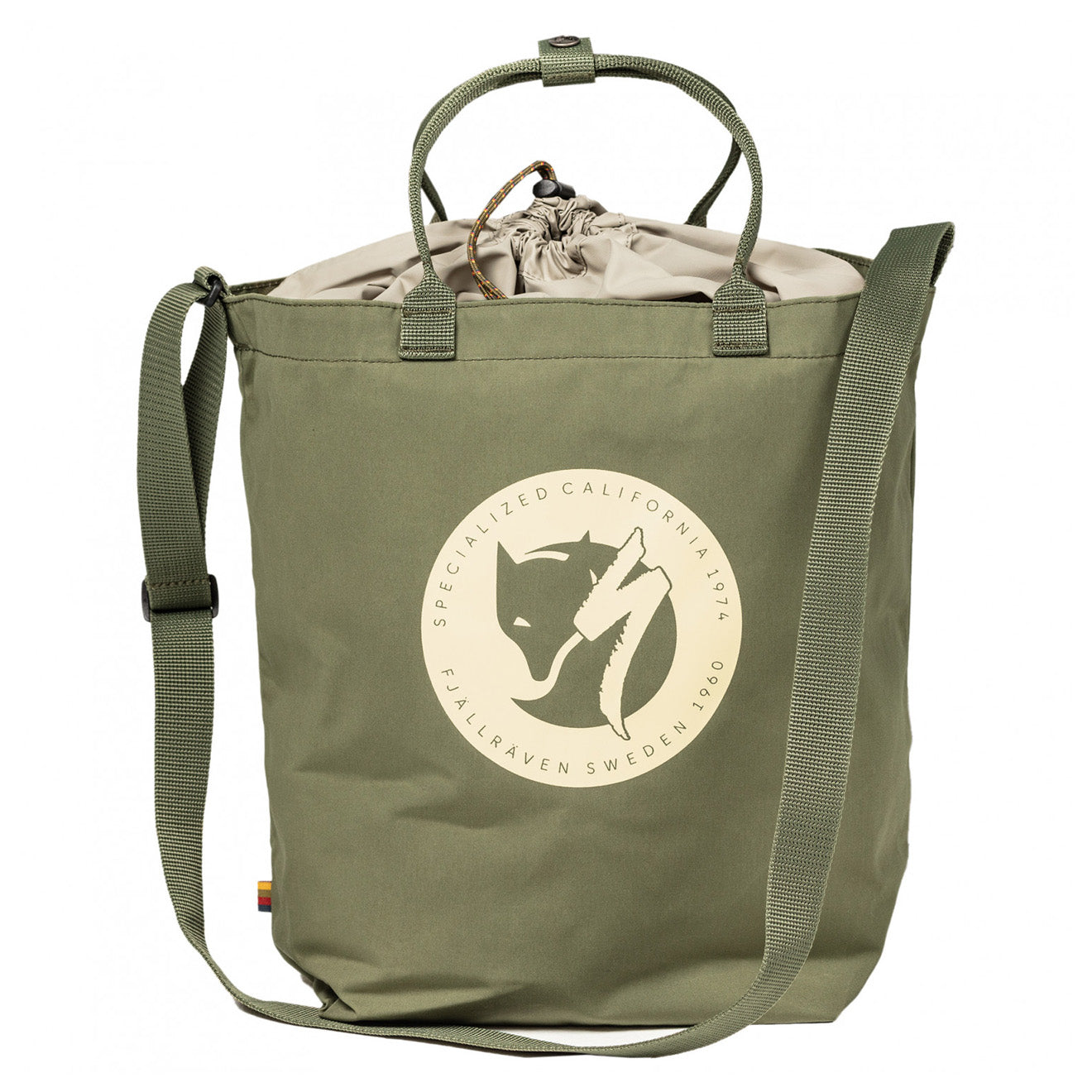 Fjallraven x Specialized Cave Tote Bag Green | Yards Store