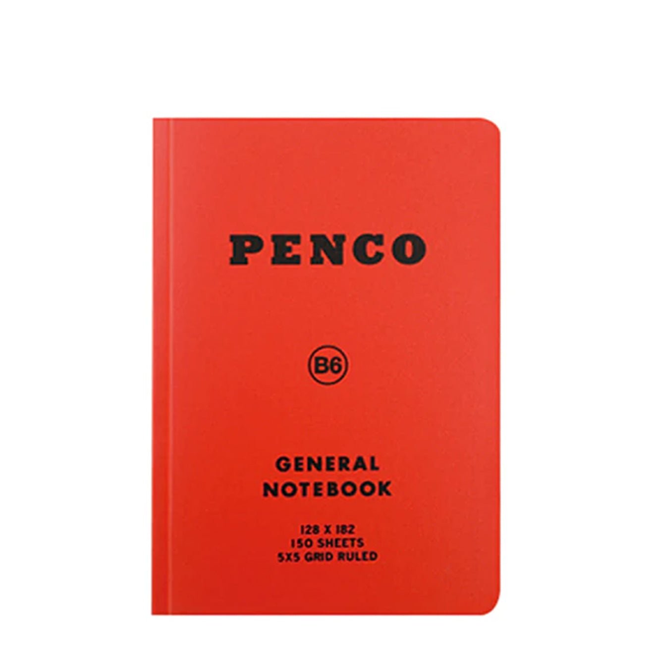 Hightide Penco Soft Notebook B6 Red | Yards Store