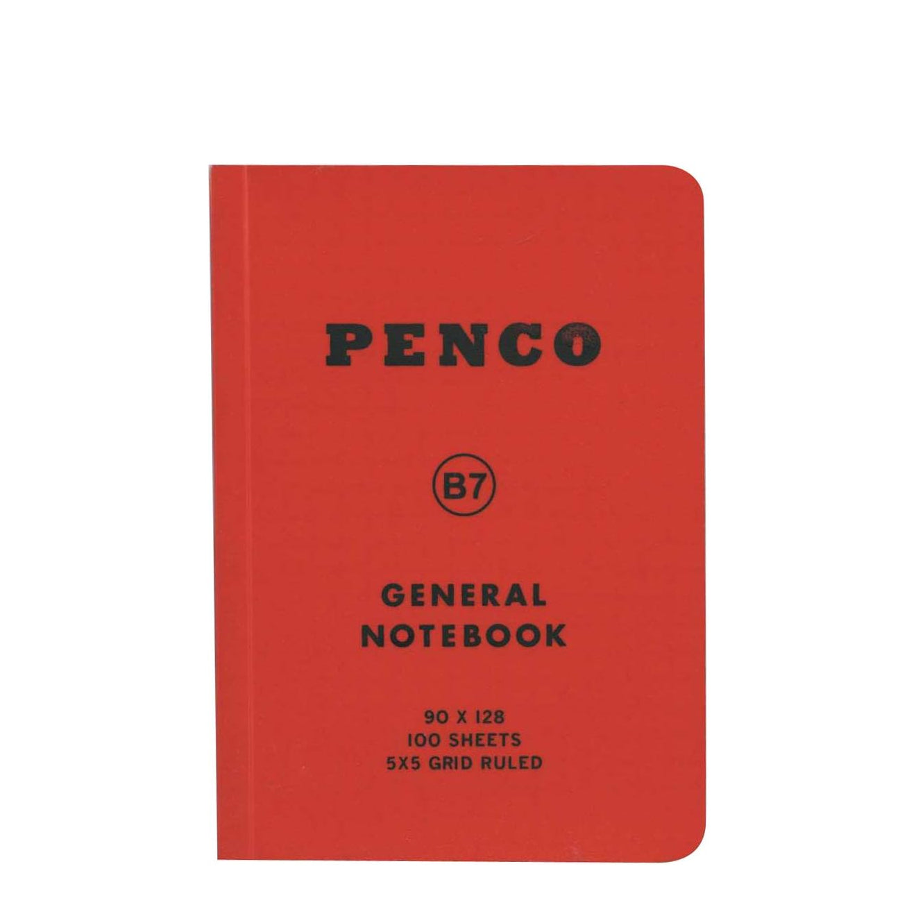 Hightide Penco Soft Notebook B7 Red | Yards Store