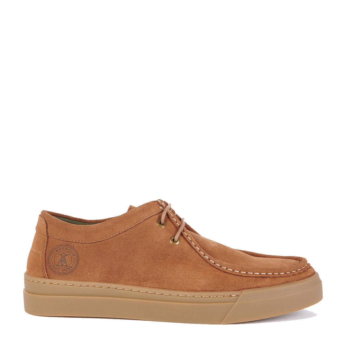 Barbour Perry Shoe Cola Suede | Yards Store