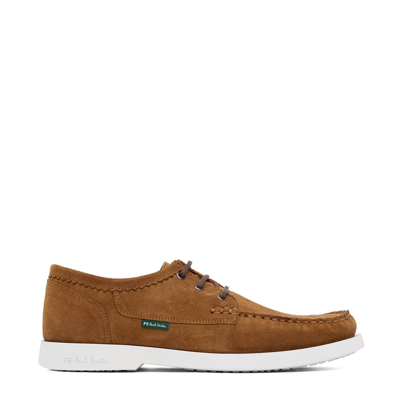 Paul Smith Suede Shoe Pebble Tan | Yards Store