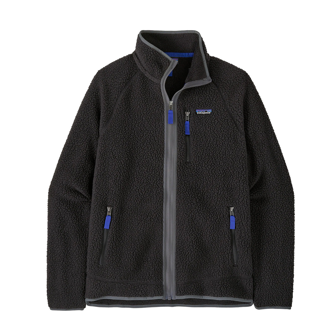 Patagonia Retro Pile Fleece Jacket Black / Forge Grey | Yards Store