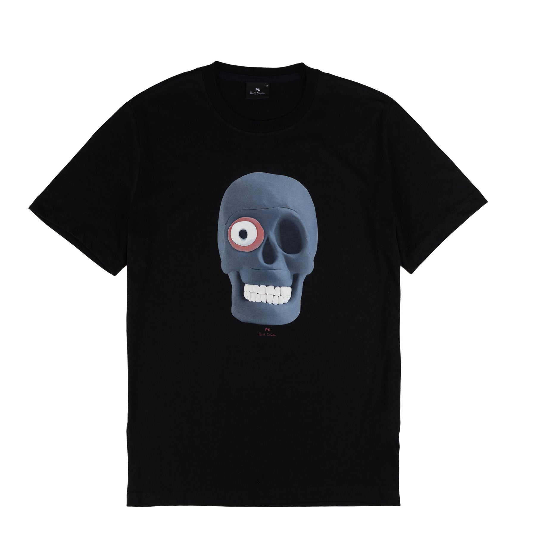 Paul Smith One Eye Skull T-Shirt Black | Yards Store