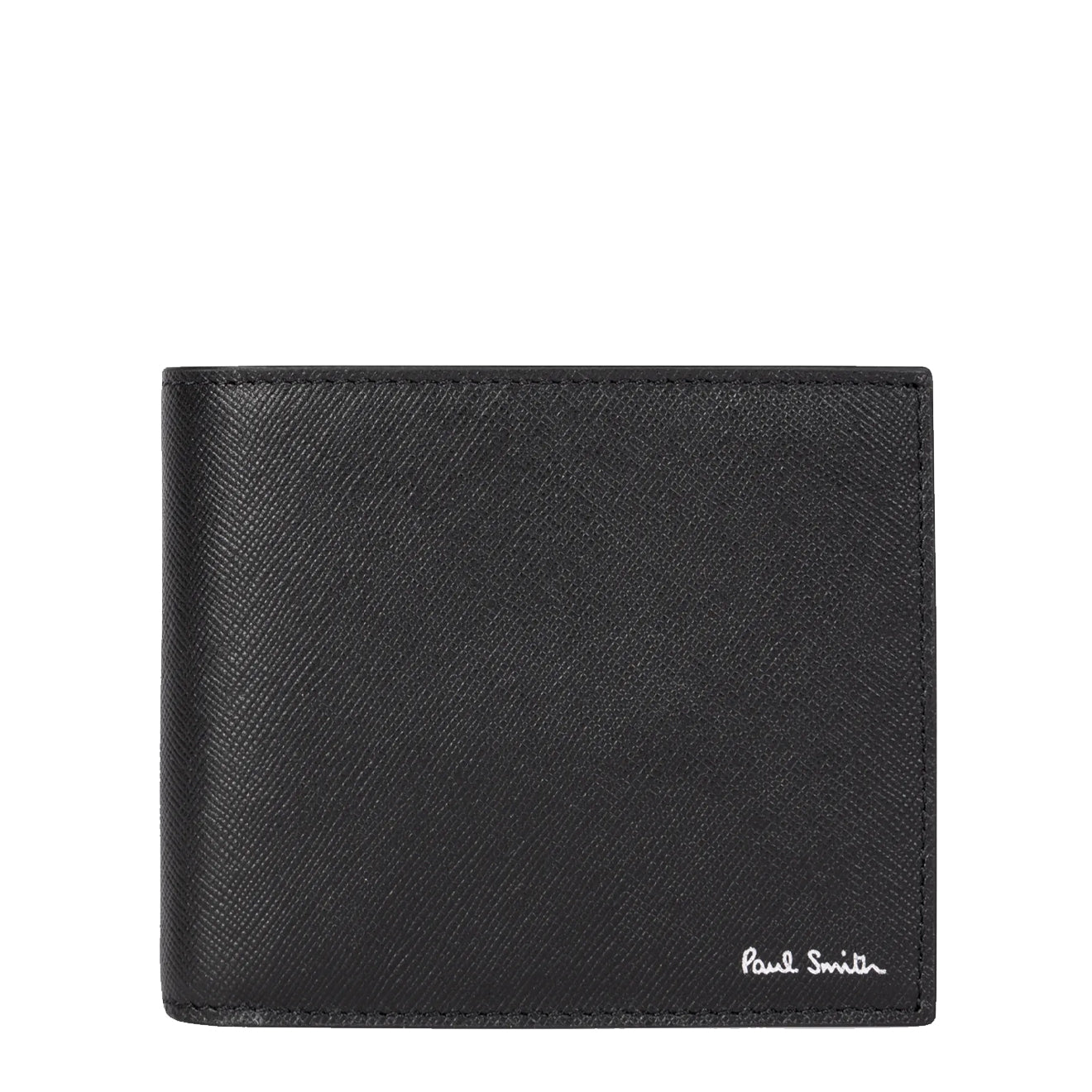 Paul Smith 'Mini Blur' Interior Billfold Wallet Black | Yards Store