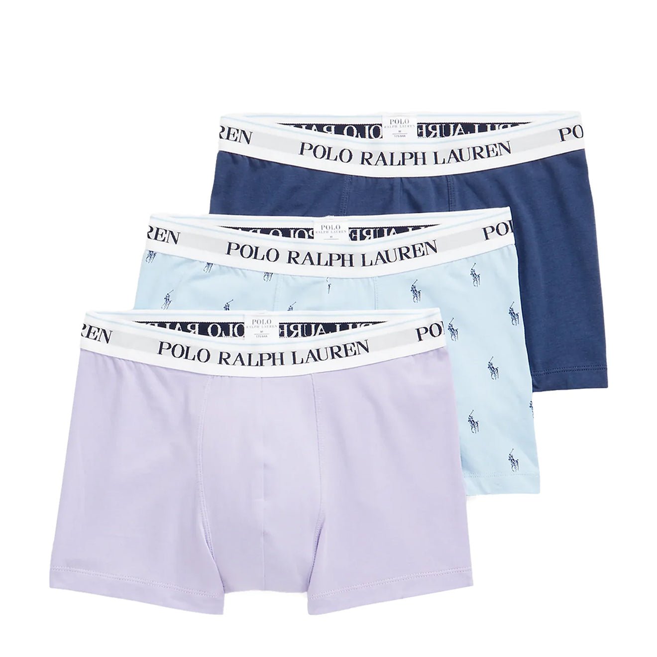 Polo Ralph Lauren Classic Trunk 3-Pack Lavender / Elt Blue / Light Navy ...