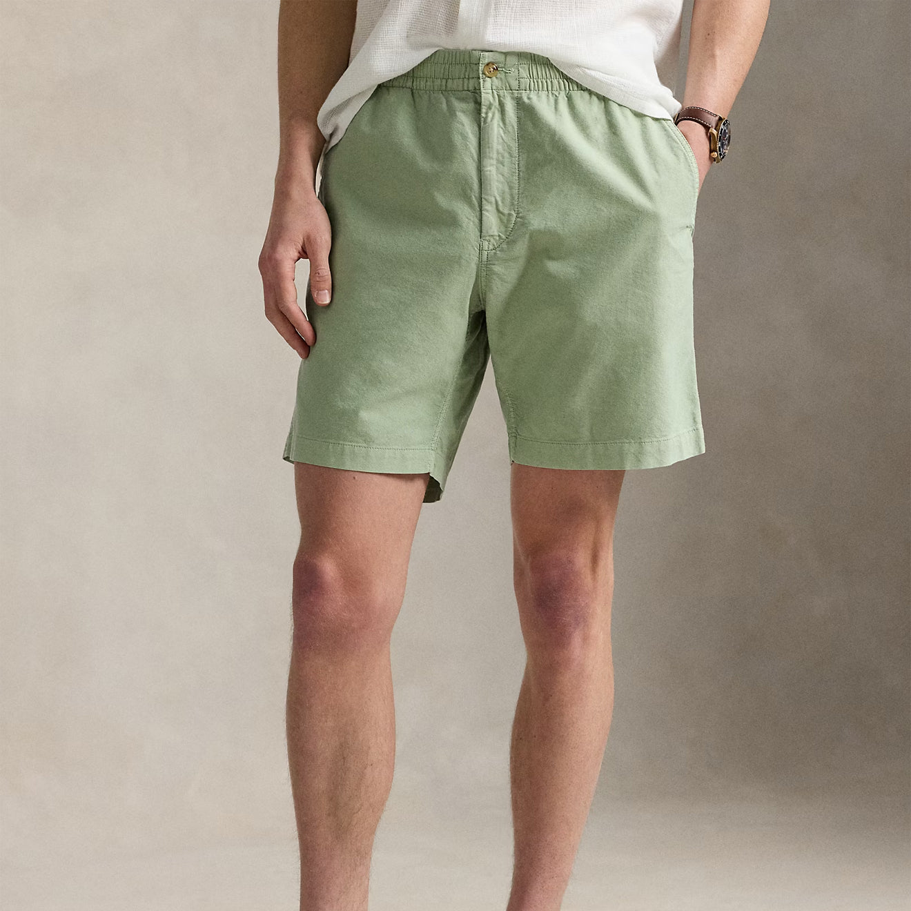 Polo Ralph Lauren Flat Front Classic Greenstone | Yards Store