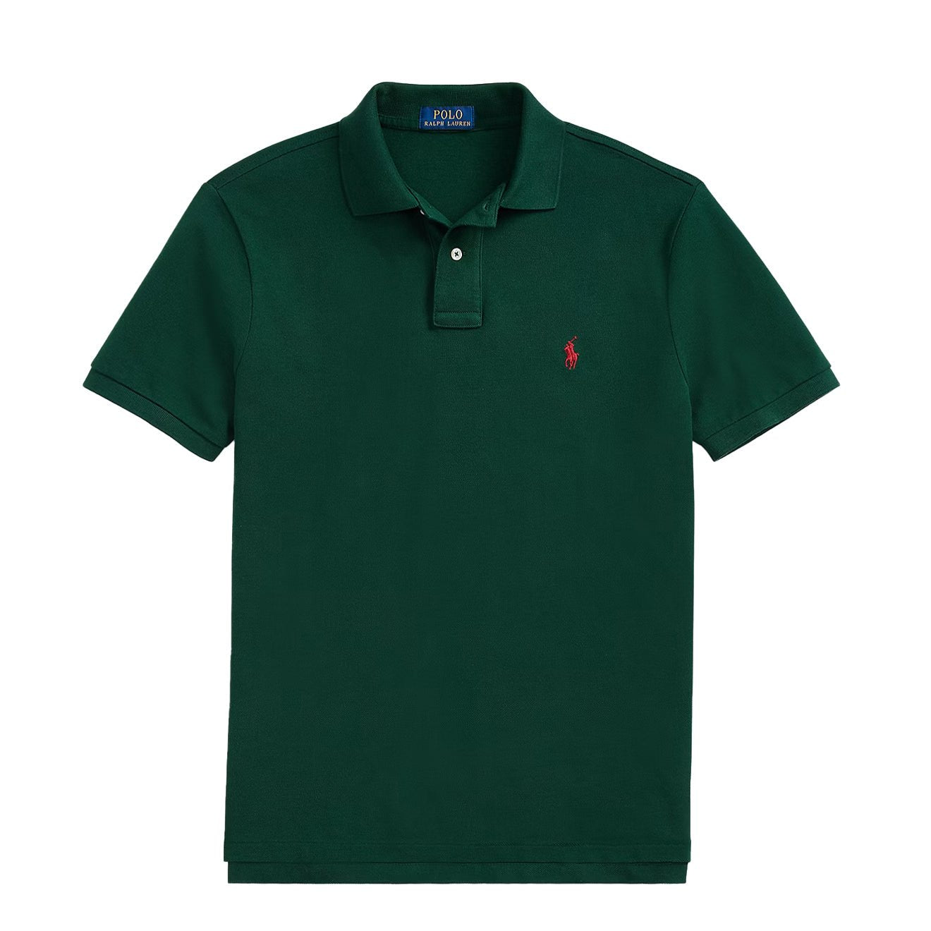 Polo Ralph Lauren The Iconic Mesh Polo Shirt College Green | Yards Store
