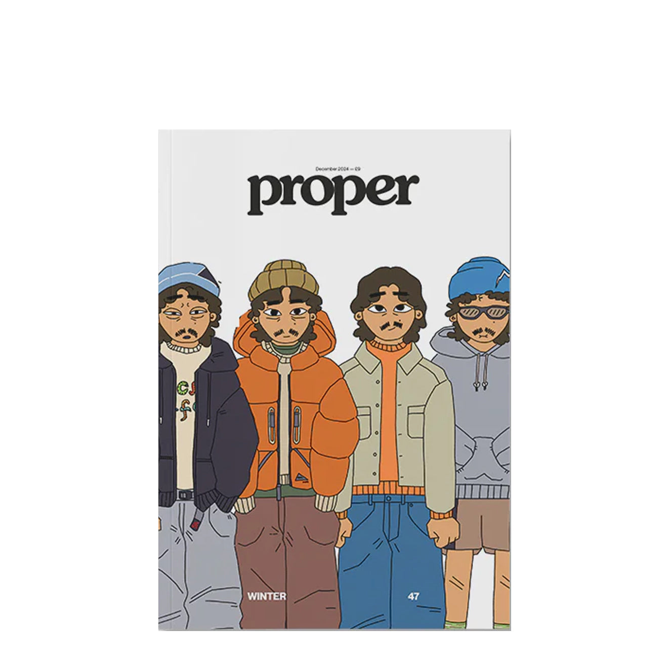 Proper Magazine Issue 47 - Illustrated Cover | Yards Store