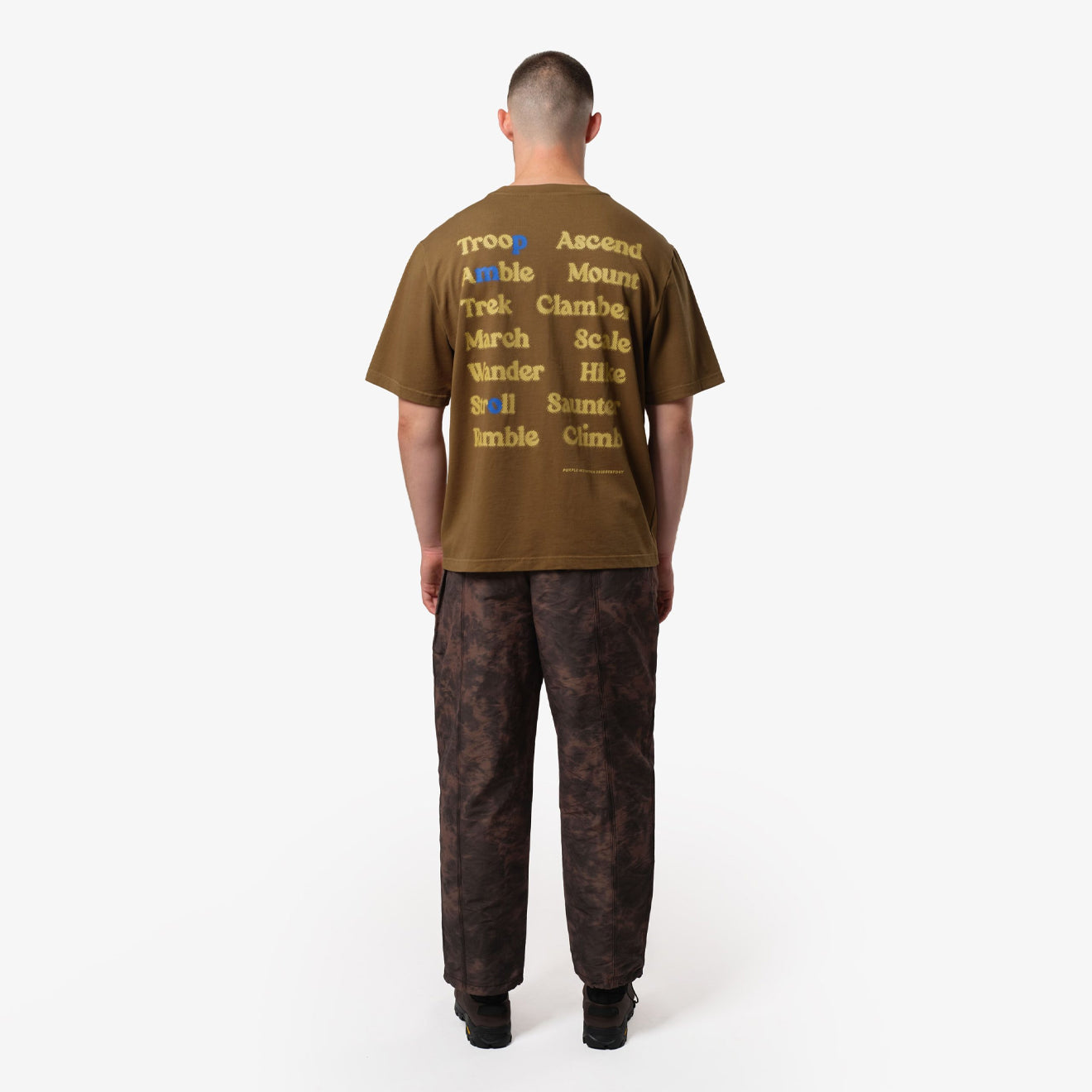 Purple Mountain Observatory Ascend S/S Tee Dark Olive | Yards Store