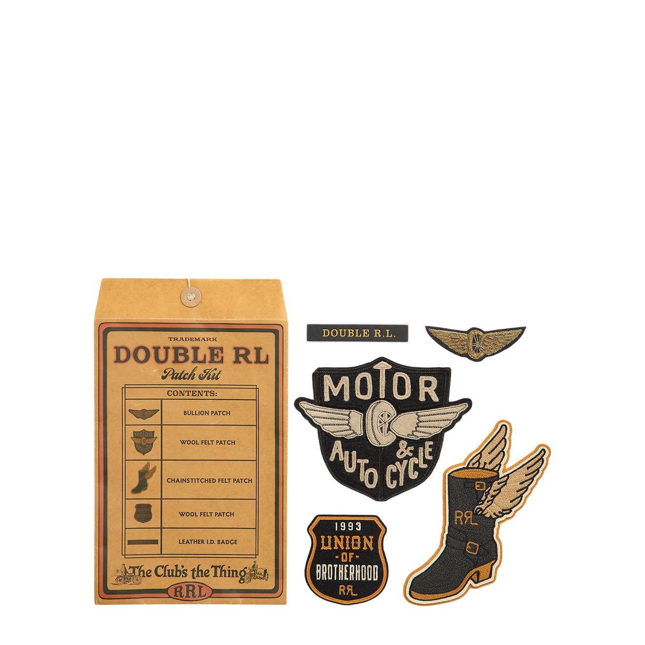 RRL By Ralph Lauren 6-Piece Patch Kit Multi | Yards Store