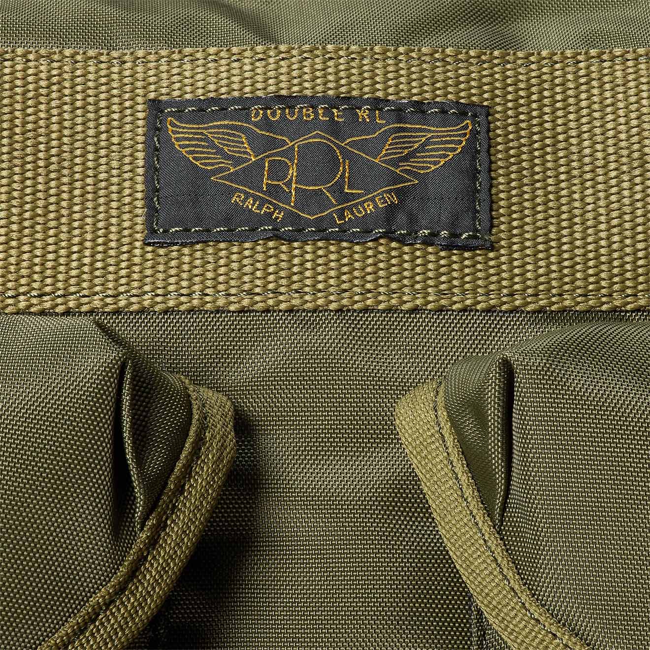 RRL by Ralph Lauren Nylon Canvas Utility Messenger Bag Olive Drab ...