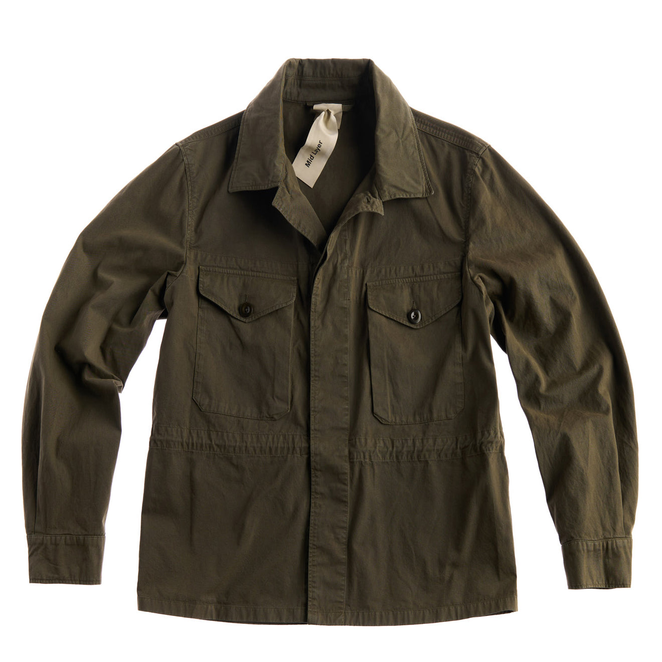 Ten C Mid Layer Green Lizard | Yards Store