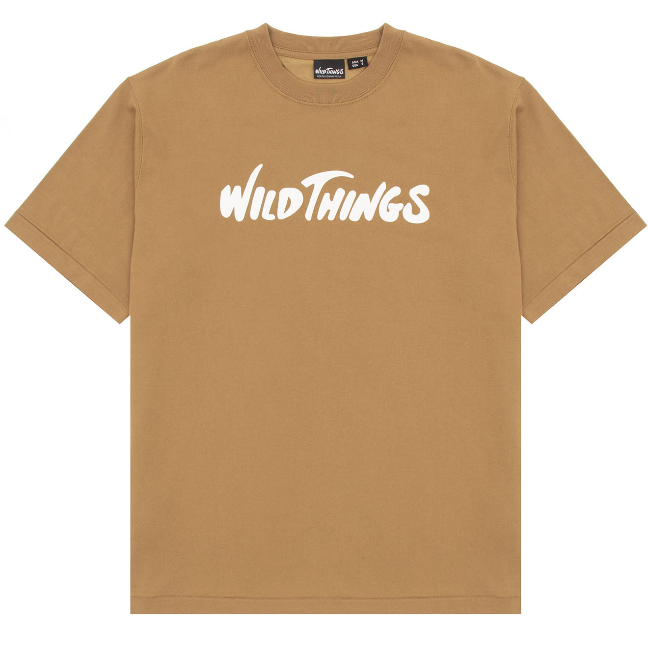 Wild Things Logo Tee Khaki | Yards Store