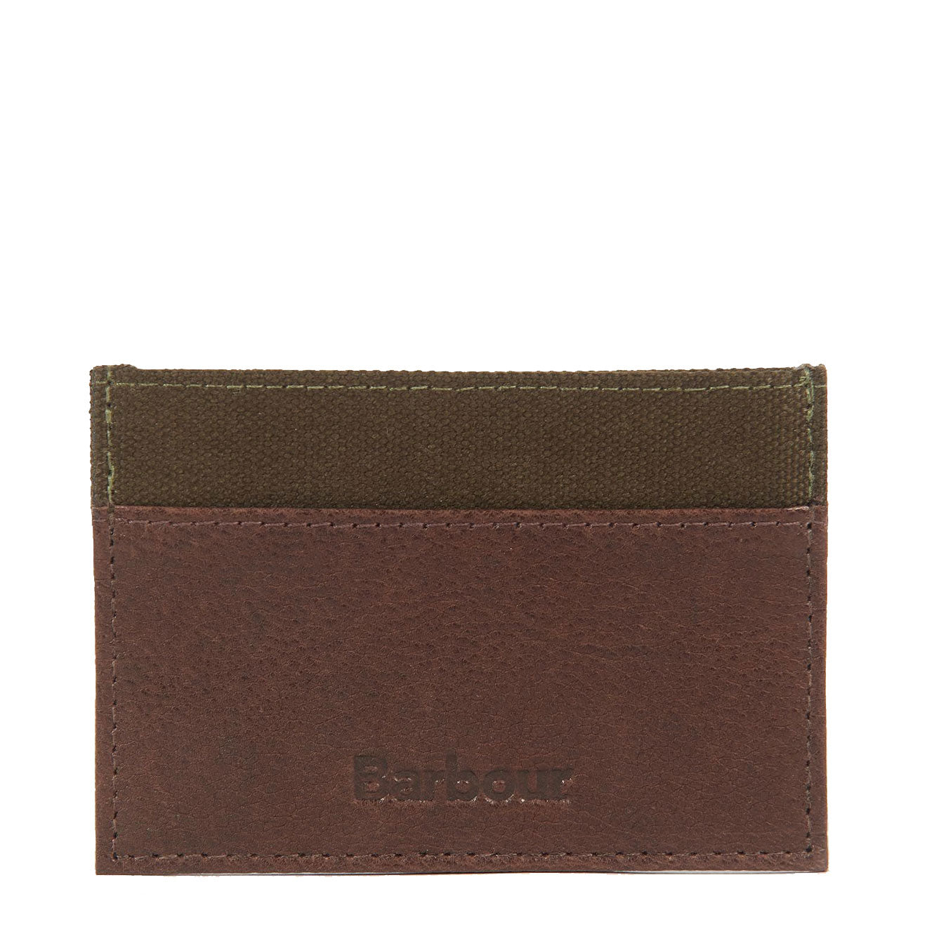 Barbour Padbury Card Holder Dark Brown - Menswear | Yards Store