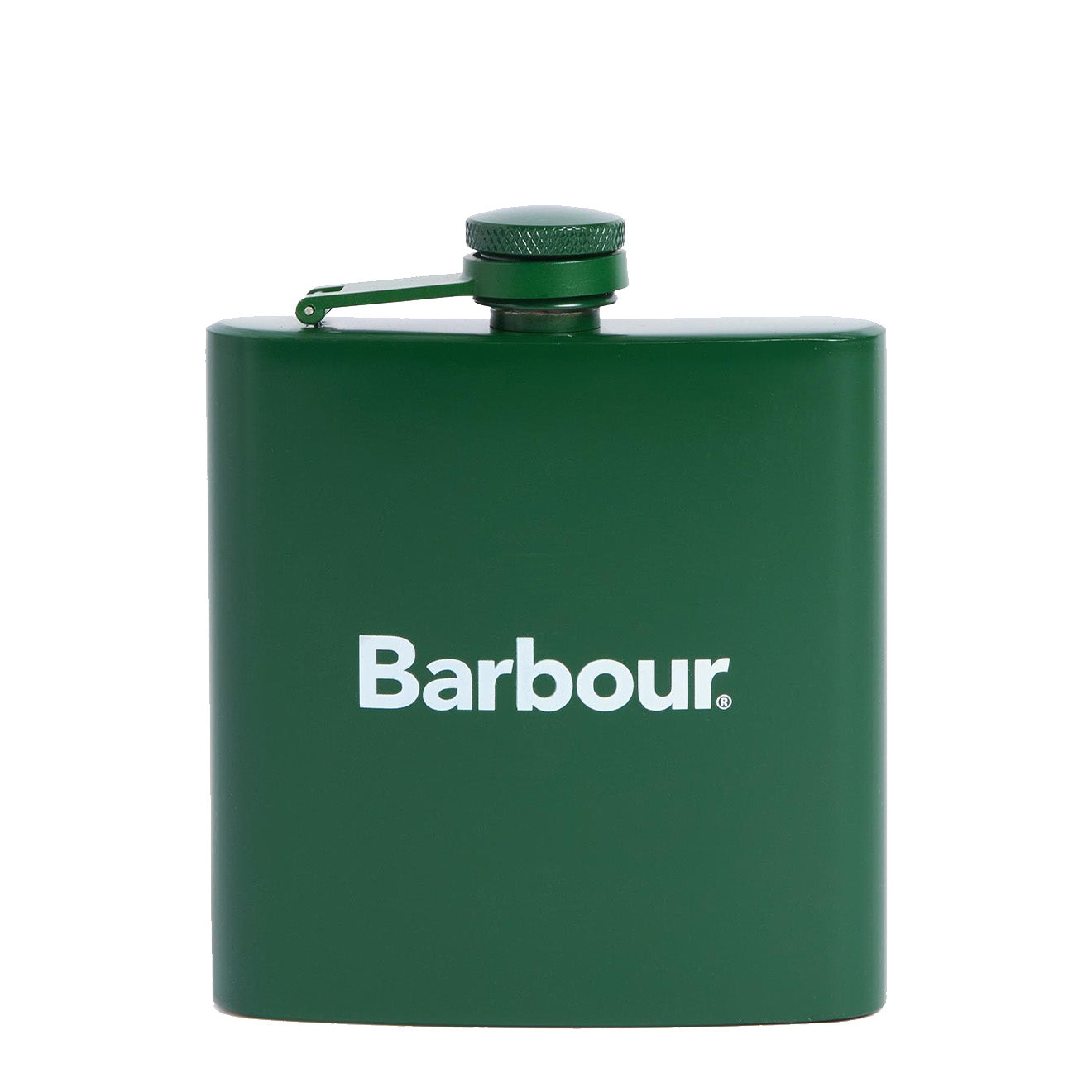 Barbour Logo Hip Flask Green | Yards Store