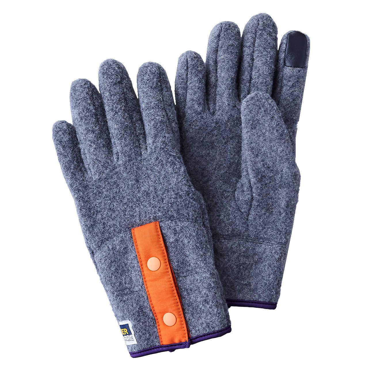 Elmer Gloves Recycled Wool Fleece Glove Charcoal | Yards Store