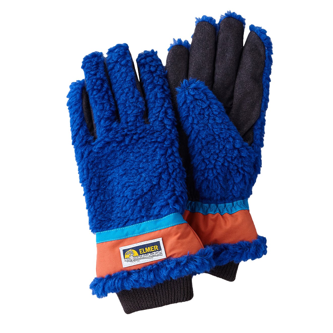 Elmer Gloves Wool Pile 5 Finger Glove Blue | Yards Store