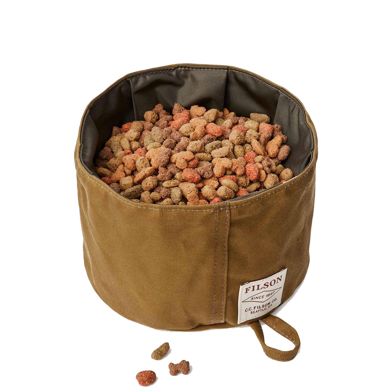 Filson Dog Bowl Dark Tan | Yards Store