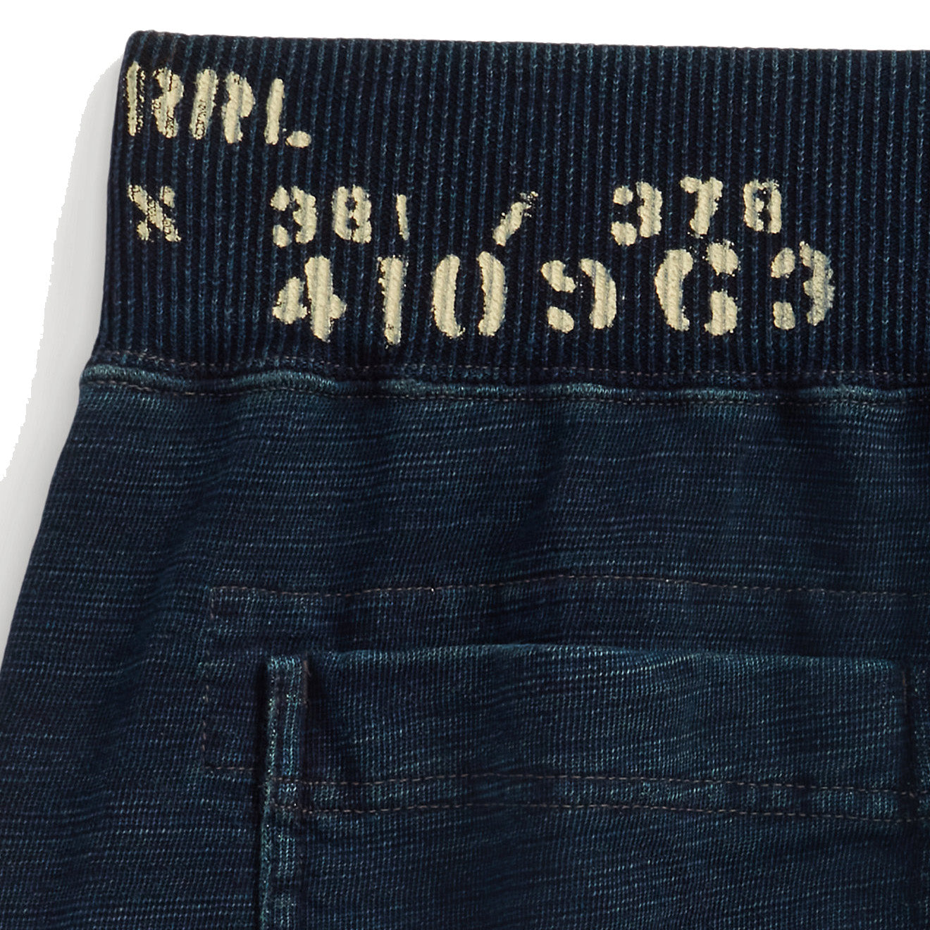 RRL by Ralph Lauren Indigo French Terry Short Indigo | Yards Store