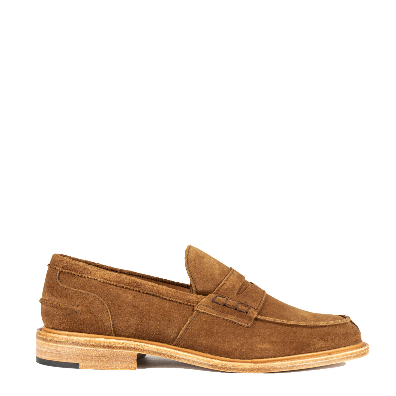 Trickers James Penny Loafer Snuff Repello Suede | Yards Store