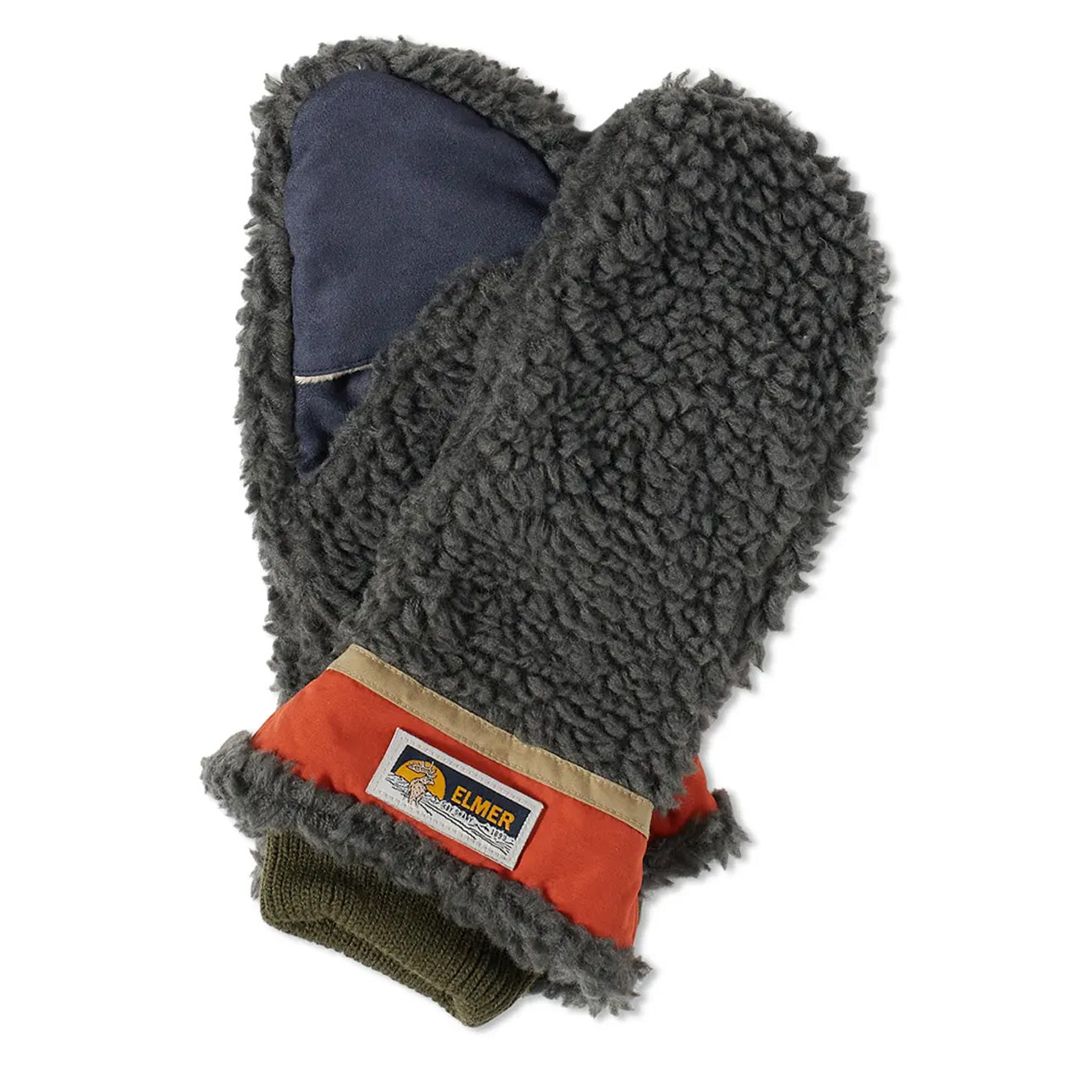 Elmer Gloves Wool Pile Mitten Khaki | Yards Store